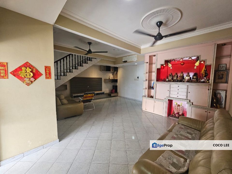 Taman Johor Jaya @ Unblock Extended 2-storey Terrace House for Sale ...