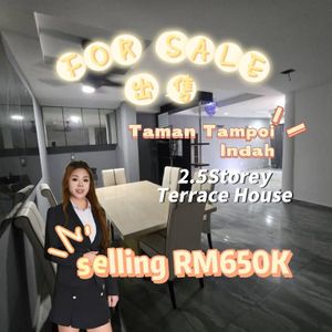 Taman Tampoi Utama @2.5Storey Terrace House for Sale @RM650,000 By COCO ...