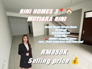 Rini Homes 3 @Double Storey Terrace House for Sale @RM850,000 By COCO ...