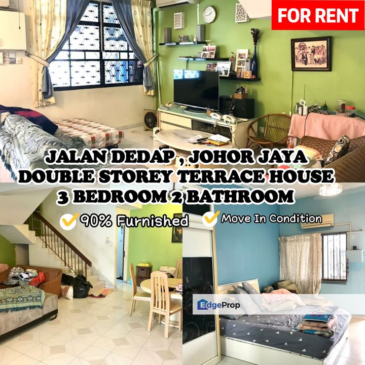 Jalan Dedap , Johor Jaya for Rental @RM1,500 By JANICE CHAN | EdgeProp.my