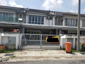 Facing Playground Double Storey Terrace House at Jalan Adenium 6 Bukit ...