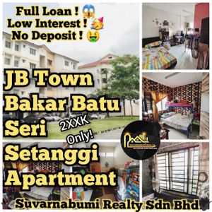 JB TOWN BAKAR BATU SERI SETANGGI APARTMENT FULL LOAN JOHOR BAHRU for ...