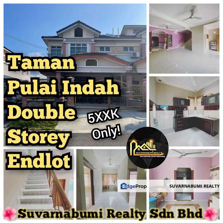 TAMAN PULAI INDAH DOUBLE STOREY ENDLOT FULL LOAN JOHOR BAHRU for Sale ...
