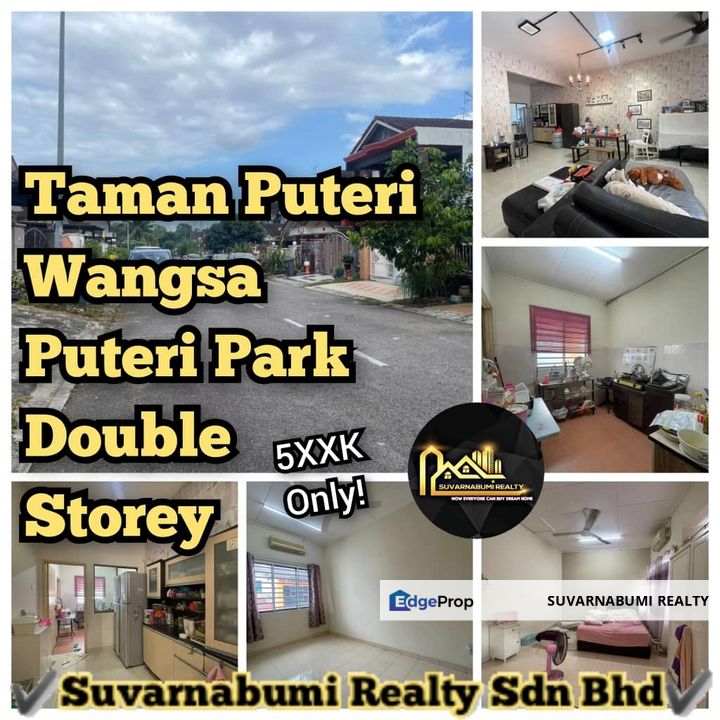 TAMAN PUTERI WANGSA PUTERI PARK DOUBLE STOREY FULL LOAN JOHOR BAHRU for ...