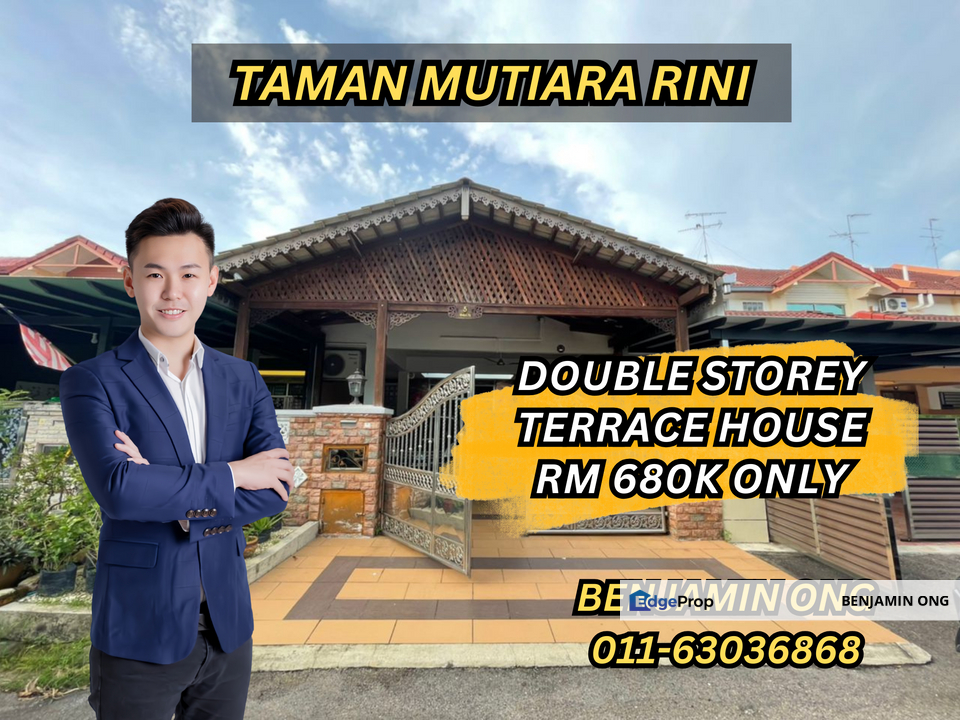 Taman Mutiara Rini @ Double Storey Terrace House for Sale @RM680,000 By ...