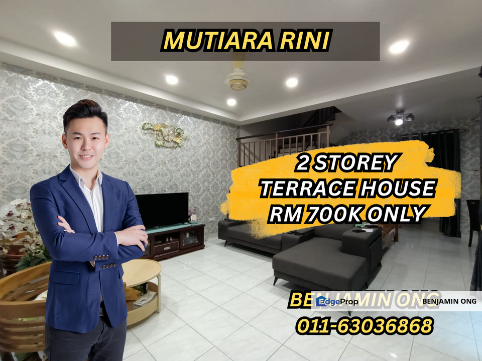 Mutiara Rini Zone A @ Double Storey Terrace House for Sale @RM700,000 ...