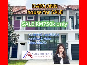 Dato onn 2storey terrace house for sale new unit unblock view for Sale ...