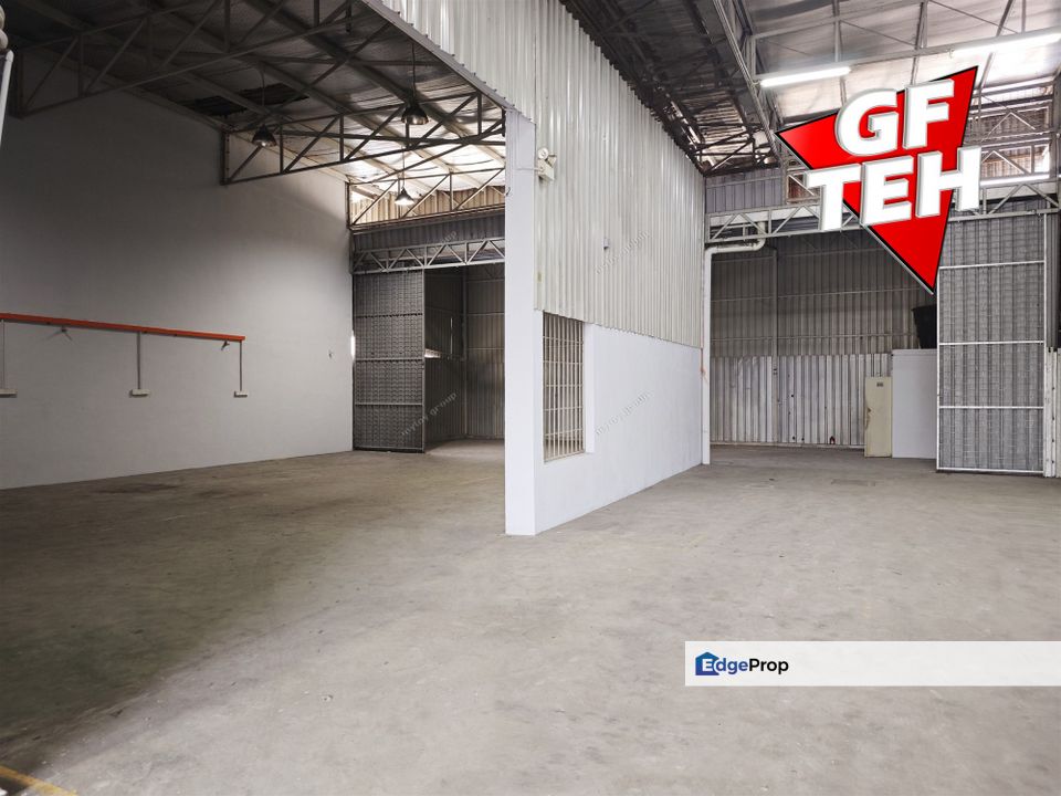 2-Adjoining 1.5 Storey Semi-D Factory / Warehouse IKS Juru | Bukit ...