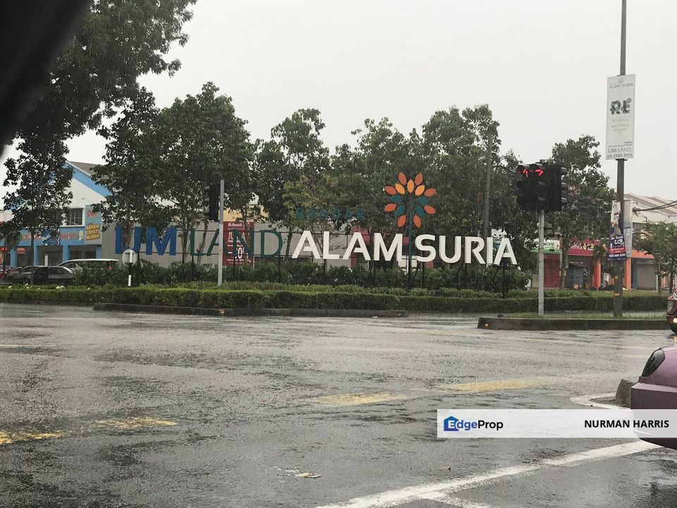 Corner Semi D Cluster House Taman Alam Suria Bandar Puncak Alam ...