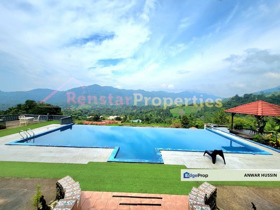 BEAUTIFUL VIEW HILLSIDE 2 Unit Bungalow, Janda Baik bentong Pahang for ...