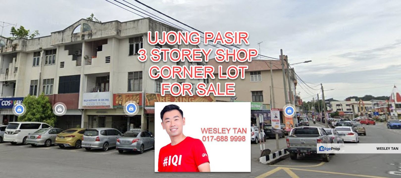 Ujong Pasir 3 Storey Shop Corner Lot For Sale for Sale @RM1,800,000 By ...