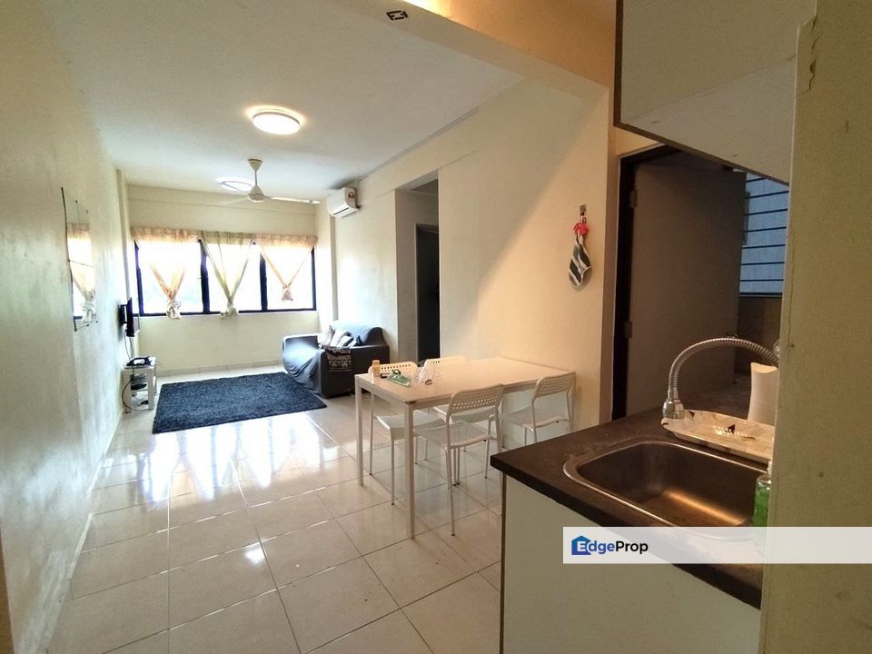 PARTIALLY FURNISHED Apartment Suria Ixora Setia Alam for Sale @RM280 ...