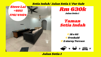 Setia Indah/ Jalan Setia 1/ For Sale for Sale @RM630,000 By STEVE LAI ...