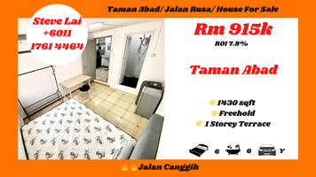 Taman Abad/ Jalan Rusa/ House For Sale for Sale @RM915,000 By STEVE LAI ...