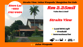 Straits View/ Jalan Waspada/ Bungalow For Sale for Sale @RM2,250,000 By ...