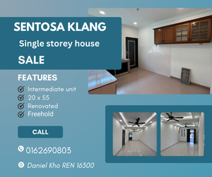 Fully renovated house Taman Sentosa Klang for Sale @RM385,000 By DANIEL ...