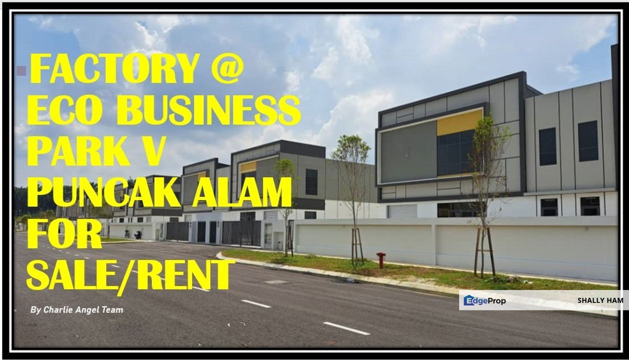 Puncak Alam factory warehouse at eco business park V eco perindustrian ...