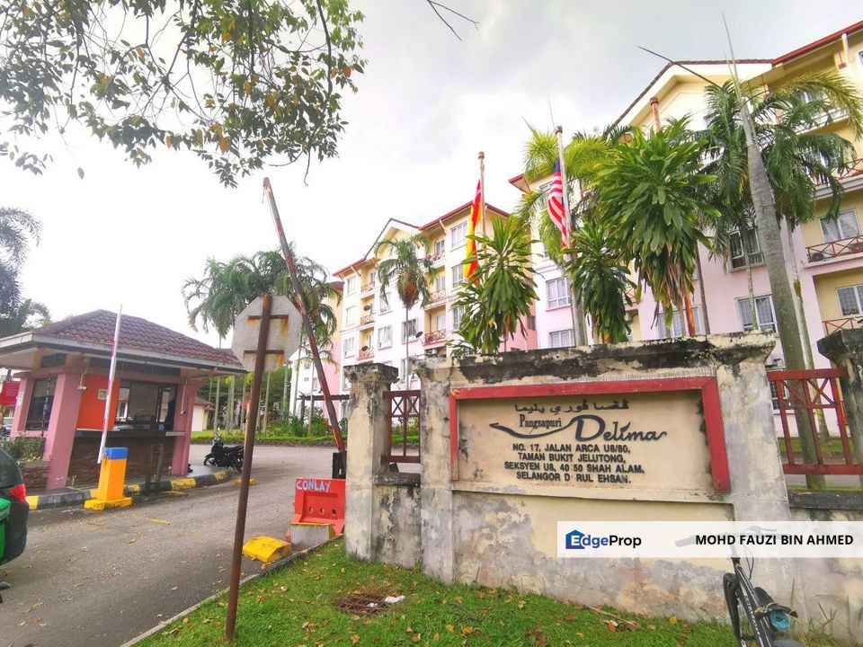 PANGSAPURI DELIMA, JALAN ARCA U8/80, BUKIT JELUTONG, SHAH ALAM for Sale @RM320,000 By MOHD FAUZI ...