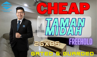 Taman Midah , Cheras , Kuala Lumpur 2 Stry Terrace House for Sale @RM1 ...