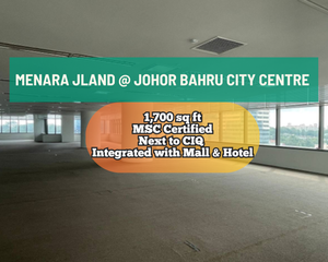 Menara JLand Grade A Office for Rent in Johor Bahru City Centre for ...
