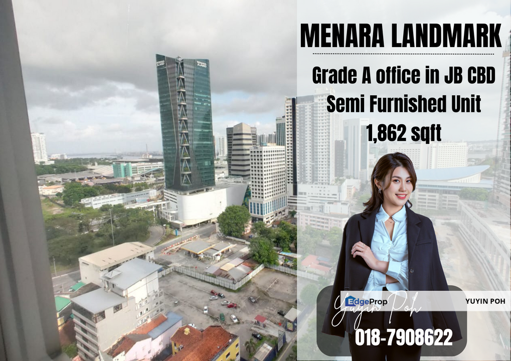 Menara Landmark Johor Bahru Office Tower Corner for Rental @RM5,500 By ...