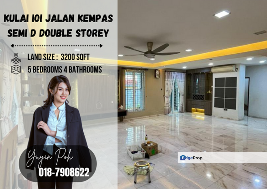 Kulai IOI Jalan Kempas Semi D Double Storey for Sale @RM948,000 By ...