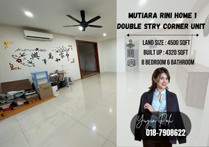 Mutiara Rini Home 1 Double Storey Corner Unit for Sale @RM1,370,000 By ...