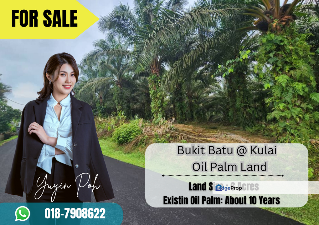 Bukit Batu @ Kulai Oil Palm Land for Sale @RM3,650,000 By YUYIN POH ...