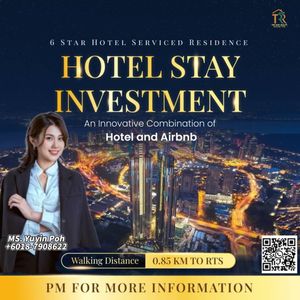 6 Star Hotel Stay Investment and 850 meters to RTS for Sale @RM1 ...