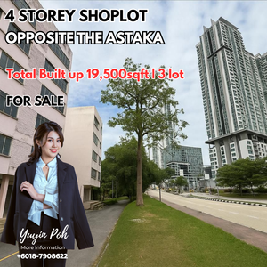Prime 4-Storey Shop Lots @ Johor Bahru City Centre Opposite The Astaka ...