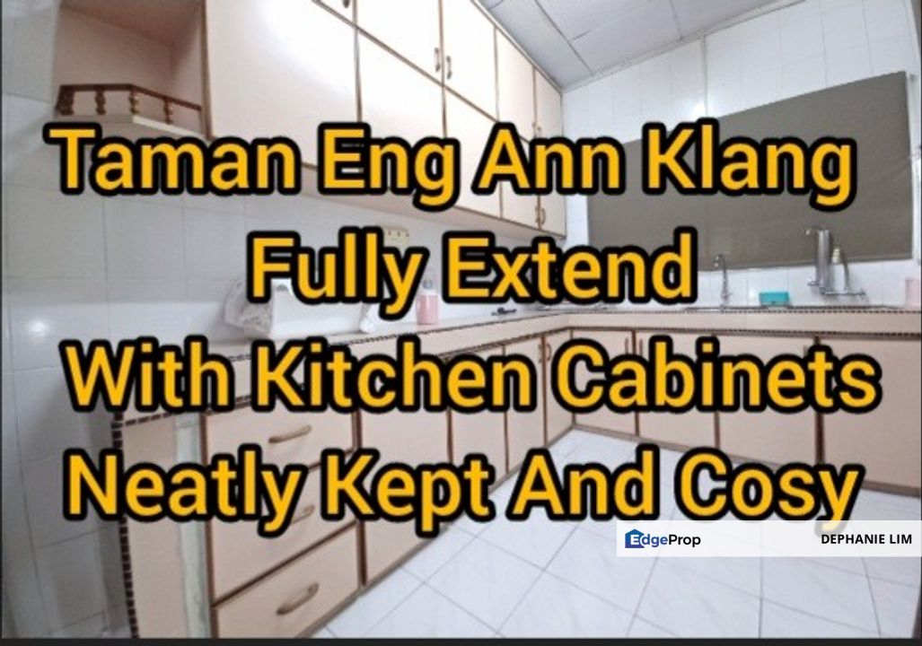 Eng Ann House For Sale Fully Extend With Kitchen Cabinets Double Storey ...