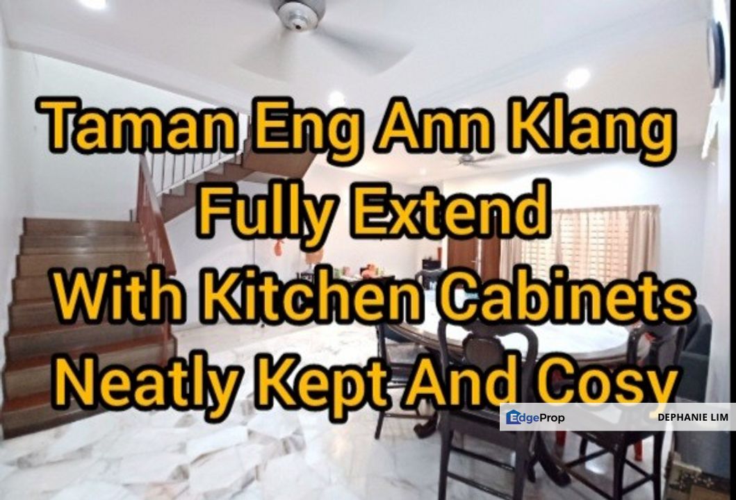 Eng Ann House For Sale Fully Extend End Lot Double Storey Terrace for ...
