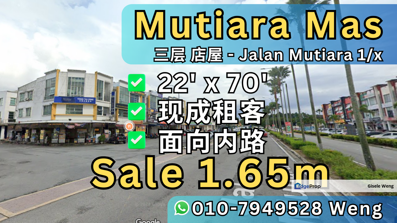 Taman Mutiara Mas for Sale @RM1,650,000 By Gisele Weng | EdgeProp.my