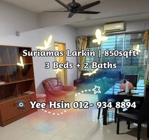 Suriamas Larkin near Ciq Cheapest Unit on Market for Sale @RM300,000 By ...