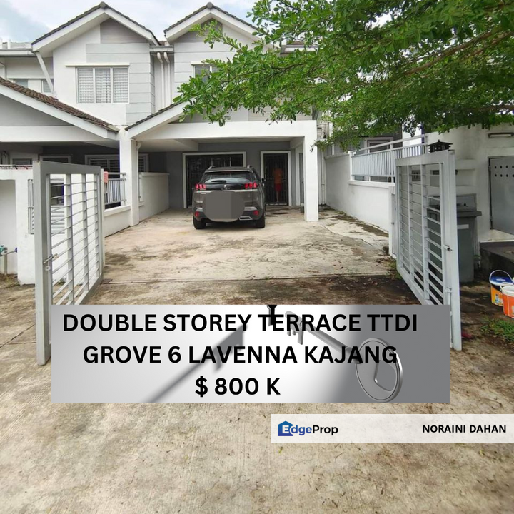 DOUBLE STOREY TERRACE TTDI GROVE 6 LAVENNA KAJANG for Sale @RM800,000 ...