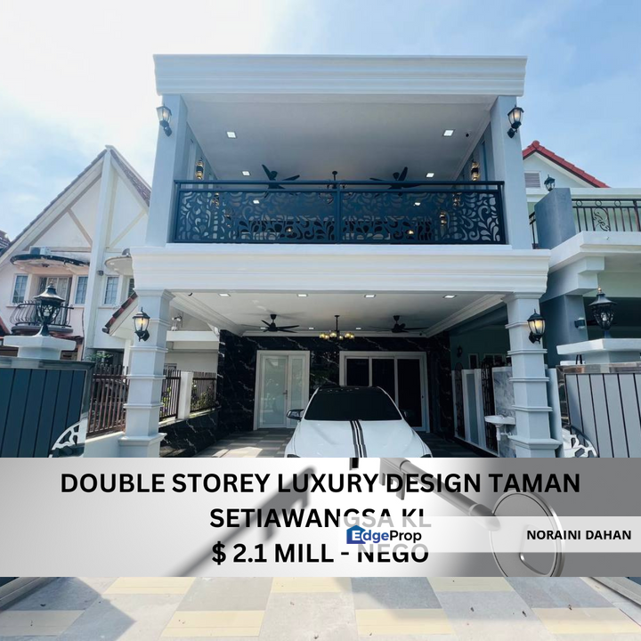 DOUBLE STOREY LUXURY DESIGN TAMAN SETIAWANGSA KL for Sale @RM2,100,000 ...