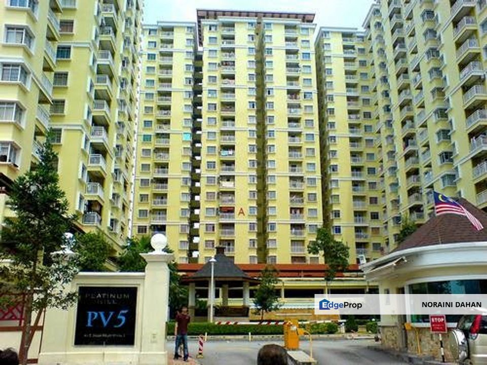 PLATINUM HILL CONDOMINIUM TAMAN MELATI SETAPAK KL,END UNIT for Sale ...