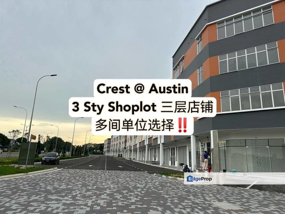 Crest Austin , Emerald 1 , 3 Storey Shop Office for Rental @RM4,500 By ...