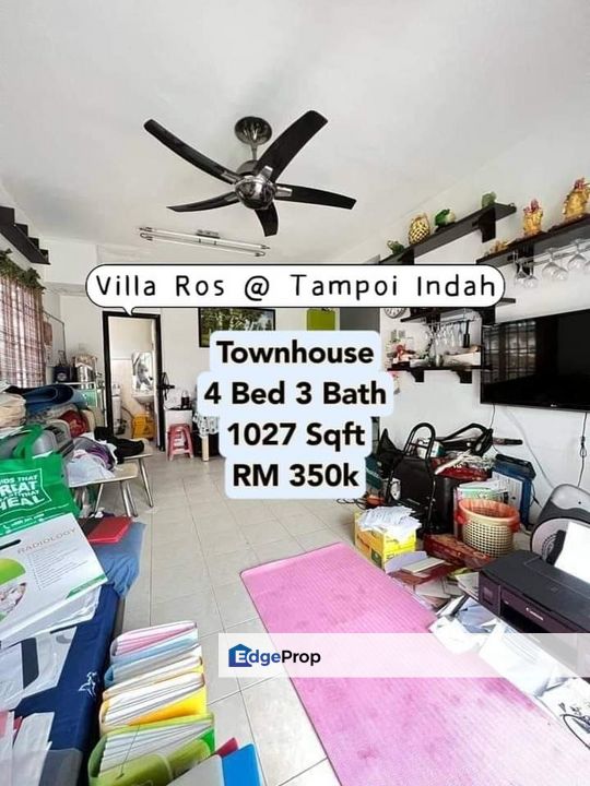Villa Ros Tampoi Indah , Townhouse , Below Market for Sale @RM350,000 ...