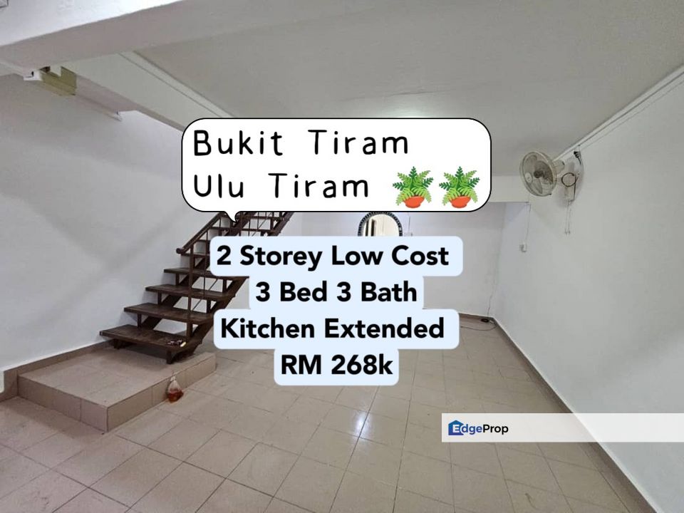 Bukit Tiram , Ulu Tiram , 2 Storey Low Cost for Sale @RM268,000 By ...