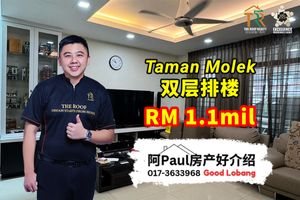 Taman Molek 2 Storey Terrace House For Sale for Sale @RM1,100,000 By ...