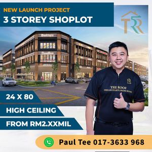 Seri Austin Bricks 3 Storey Shoplot New Launch Project For Sale for ...