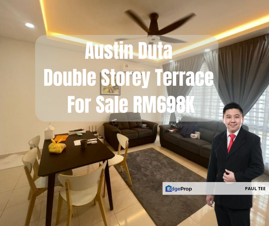 Taman Austin Duta Double Storey Terrace For Sale for Sale @RM698,000 By ...