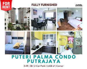 Fully Furnished Puteri Palma Condo For Rent for Rental @RM2,600 By AMY ...