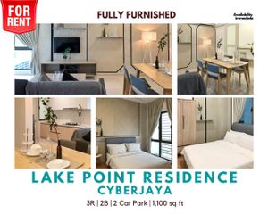 3 Bedroom Lake Point Residence Cyberjaya for Rental @RM2,200 By AMY ...