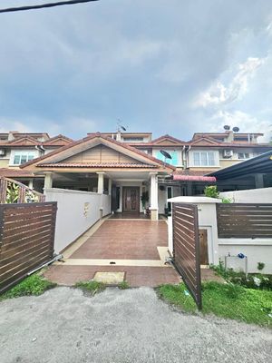 (Freehold, Partial Furnished) 2-Storey Intermediate Taman Desa Meru ...