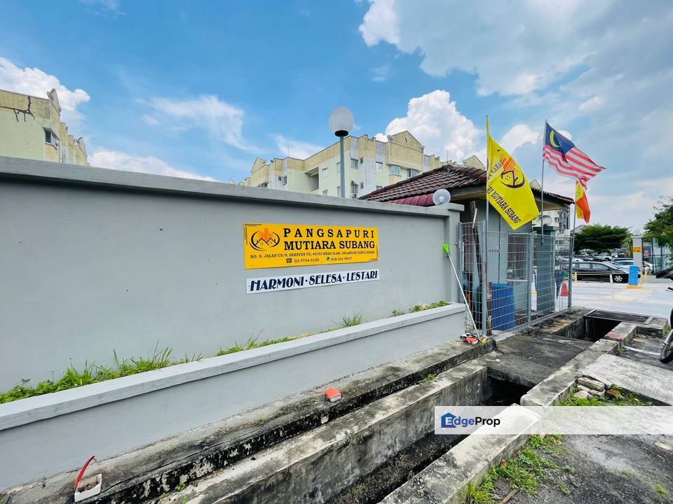 Pangsapuri Mutiara Subang Subang Bestari Jalan Utarid U5/9 Shah Alam ...