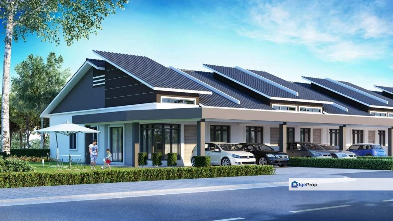 Single Storey Terraced House Under Construction For Sale for Sale ...