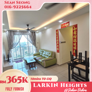 FULL RENOVATE 3BEDS LARKIN HEIGHTS JOHOR BAHRU FOR SALE for Sale @RM365 ...