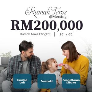 Rumah Landed Lagenda Mersing for Sale @RM200,000 By HANA | EdgeProp.my